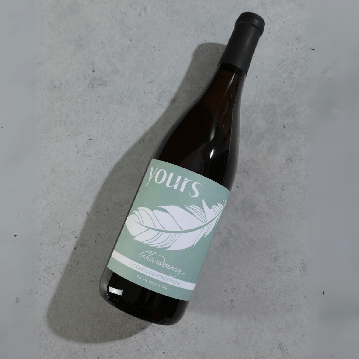 YOURS Non-Alcoholic Wine Small Batch California Chardonnay | YOURS Non ...